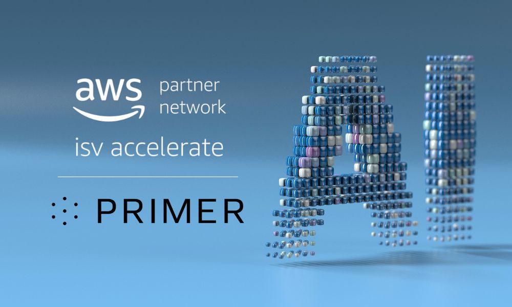 Primer Technologies Joins AWS ISV Accelerate Program