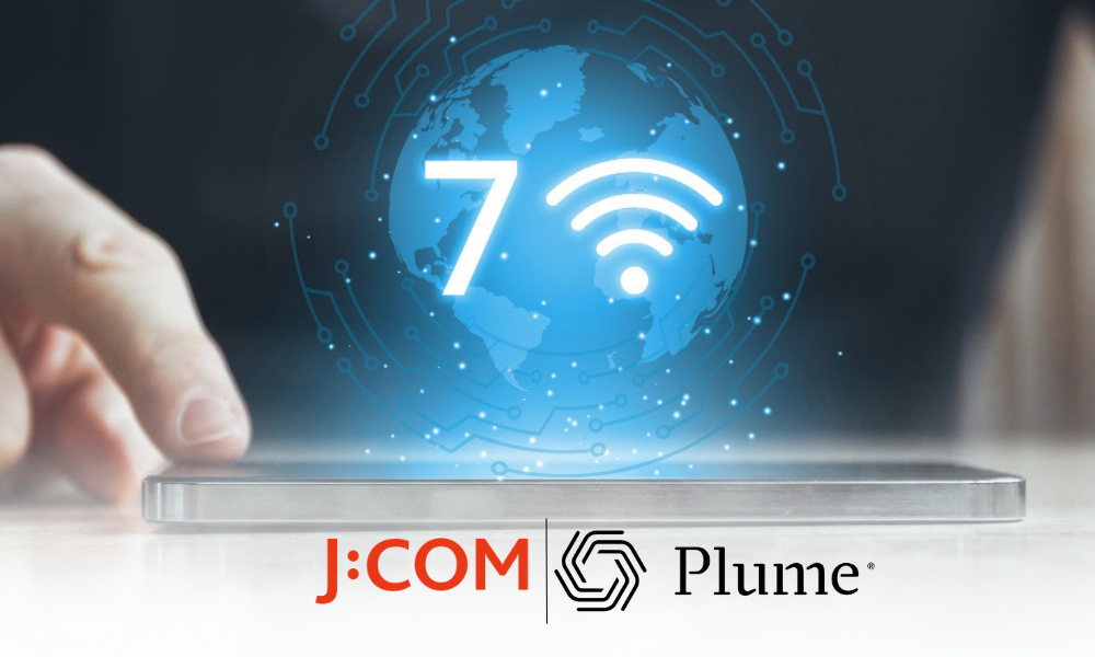 J:COM and Plume Announce Advanced Wi-Fi 7 Solution