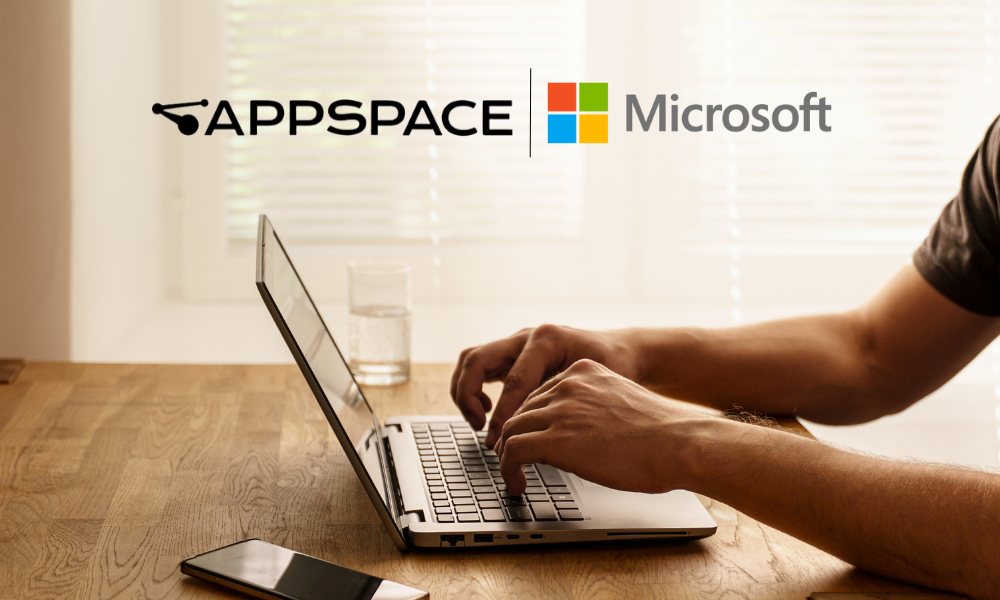 Appspace Expands Integration with Microsoft