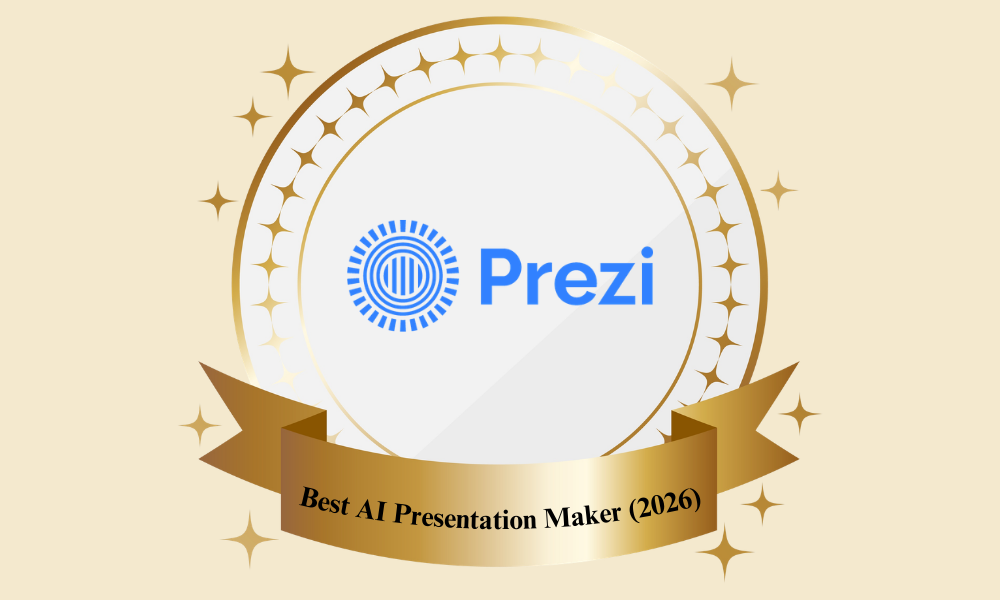 Prezi Named Best AI Presentation Maker (2026)